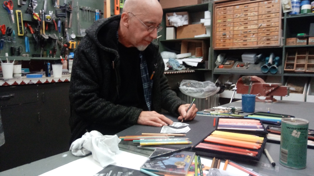 Museum Employee and Professional Artist David Miller Brings Prehistoric ...